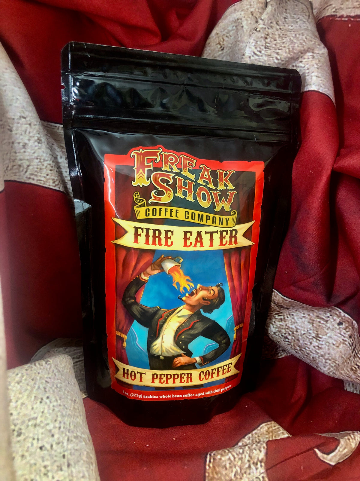 Fire Eater Hot Pepper Coffee | Freak Show Coffee Company